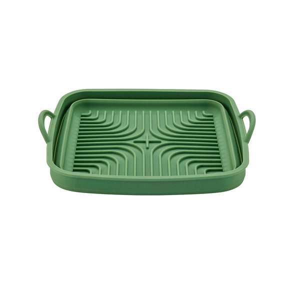 Silicone Air Fryer Square Collapsible Pan 20cm - Wiltshire Australia