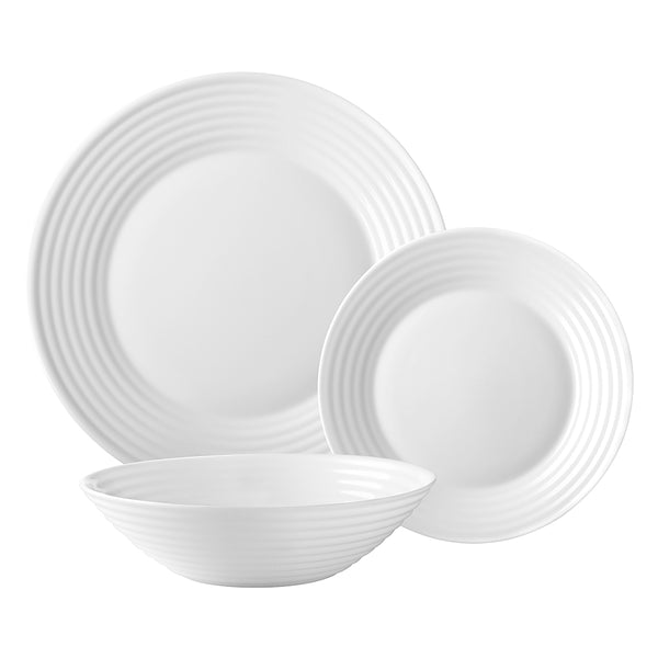Pearl Ripple 12 Piece Dinner Set - Wiltshire Australia