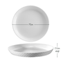 Diamond White Side Plate 19cm x 2.4cm - Wiltshire Australia